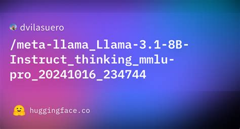 README Md Dvilasuero Meta Llama Llama 3 1 8B Instruct Thinking Mmlu