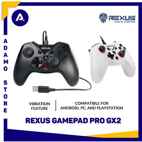 Jual Rexus Gamepad Joystick Pro Gaming Gx2 Gx 2 Wired Usb Shopee Indonesia