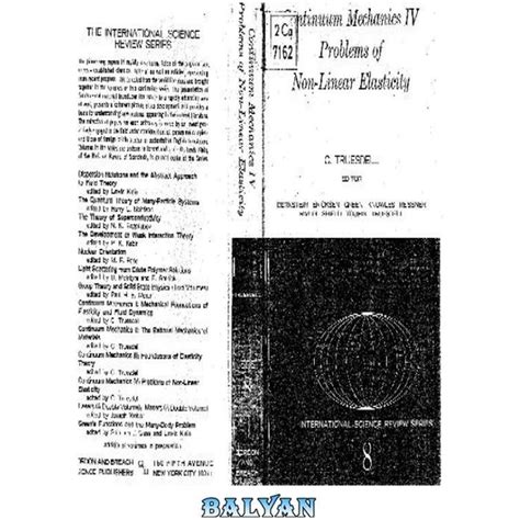 خرید و قیمت دانلود کتاب Problems Of Non Linear Elasticity ترب