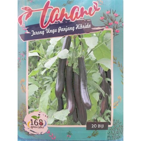 Jual Benih Terong Ungu Panjang Hibrida F1 Isi 20 Biji Shopee Indonesia
