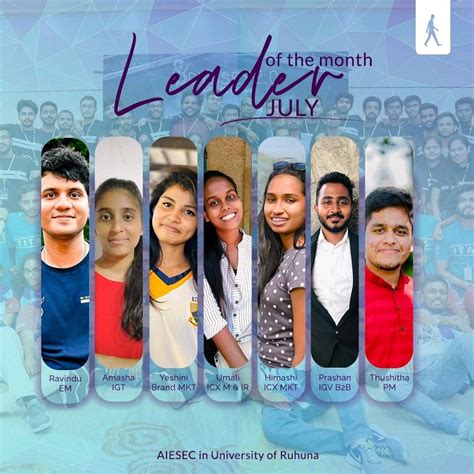 Ravindu Gayashan Dias On Linkedin Aiesec Aieseclk Leaderofthemonth