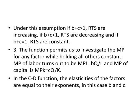Theory Of Production Production Function Pptx