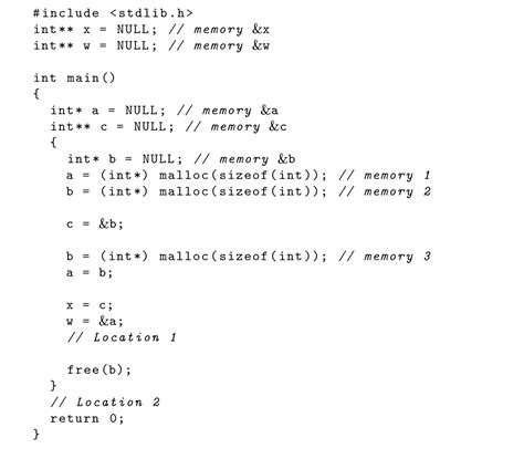 Solved Consider The Following Code In C Syntax And Assume Stack Memory Course Hero