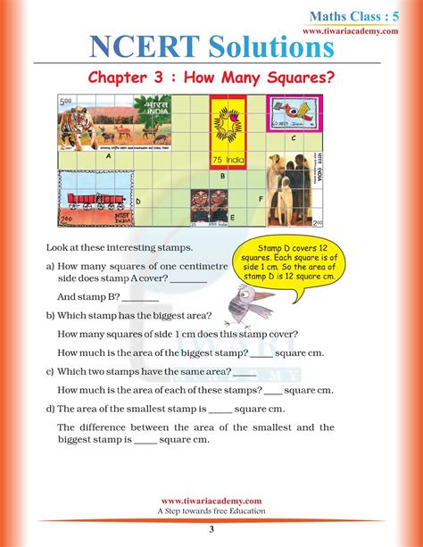 Ncert Solutions For Class 5 Maths Chapter 3 In Hindi English Medium