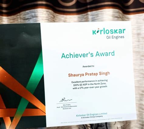 Shaurya Pratap Singh On Linkedin Happynewyear2025 Kirloskar 20 Comments