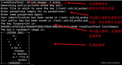 Linux网络服务：ssh远程访问及控制2linux Ecdsa Csdn博客