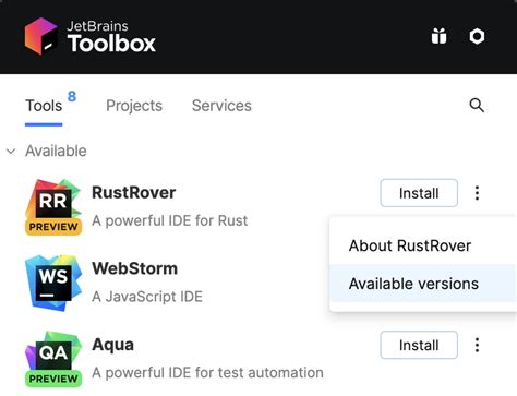 Install Rustrover Rustrover Documentation