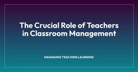 Managing Teaching Learning • Teachers Institute