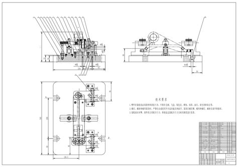 M0470 机油泵传动轴支架cad 说明 Autocad 模型图纸下载 懒石网