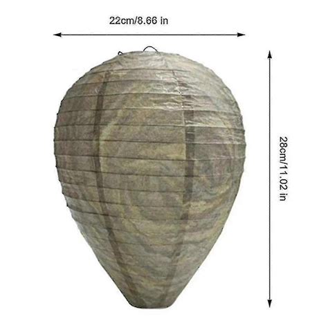 4 Pack Wasp Nest Decoy Wasp Deterrent For Wasps Hornets Fruugo Dk