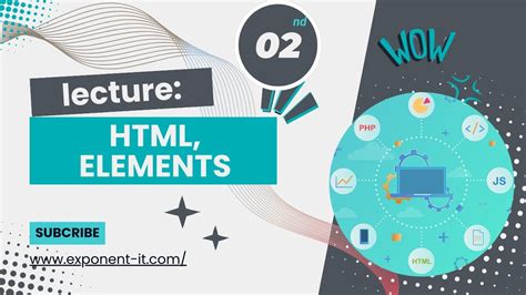 Html Lecture 2 Learn What Html Elements Are And Why They Are Fundamental To Web Development
