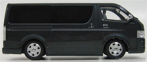 Dism Model 76088 Escala 124 Toyota Hiace Van Super Gl 1998 Dark Grey Met