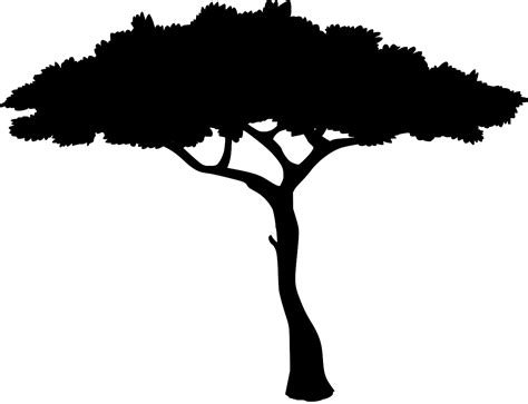 SVG Tree Plant Organic Trunk Free SVG Image Icon SVG Silh