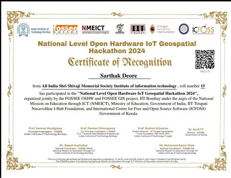 Sarthak Deore On Linkedin Iot Geospatialtech Hackathon Smartirrigation Innovation Esp32