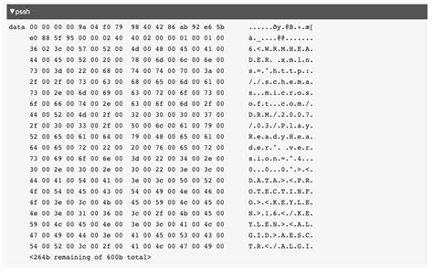 Get Playready Pssh From In Dash · Issue 2058 · Shaka Projectshaka