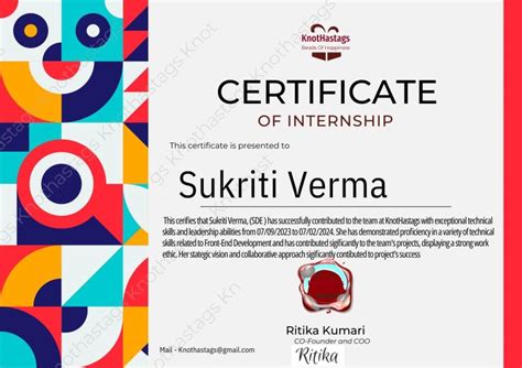 sukriti verma on linkedin sdeintern frontenddevelopment