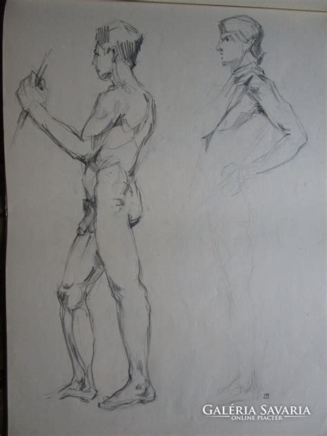 Modern Interior Architecture Lubomyr Mudretzkyj Sign Nude Nudes Study Drawing Post Impressionism