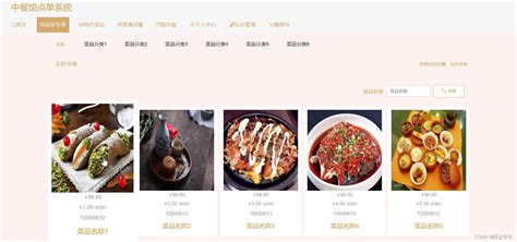 springboot毕设项目中餐馆点单系统3f472java vue mybatis maven mysql sprnig） csdn博客