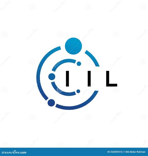 Iil Letter Technology Logo Design On White Background Iil Creative Initials Letter It Logo