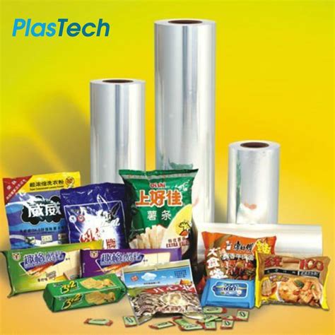 30mic Biaxially Oriented Polypropylene Bopp Clear Film For Flexible