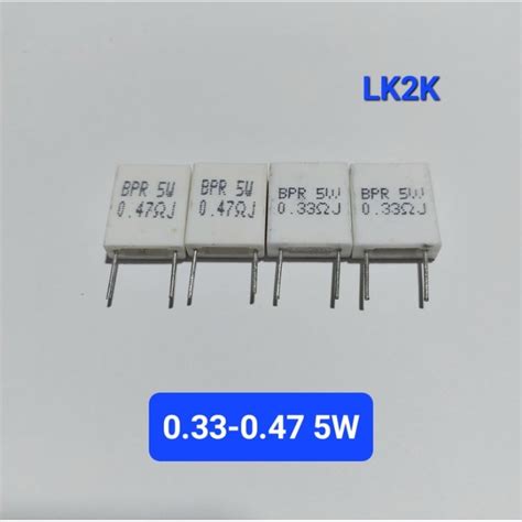 5w Vertical Ceramic Resistor Shopee Malaysia