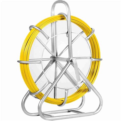 11mm 100m Fiberglass Duct Rodder Fish Wire Pull Fiberglass Cable Fish