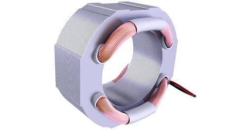 Modelo 3d Professional Electric Motor Stator 46 Turbosquid 2096768