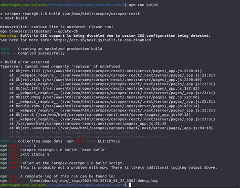 Typeerror Cannot Read Property Replace Of Undefined · Issue 23348