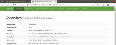 hadoop ha之namenode ha集群配置与应用 hadoop 查看两个 namenode 的活跃状态 csdn博客