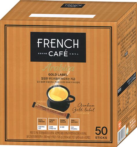 프렌치카페 카페믹스 아라비카 골드라벨 50개입