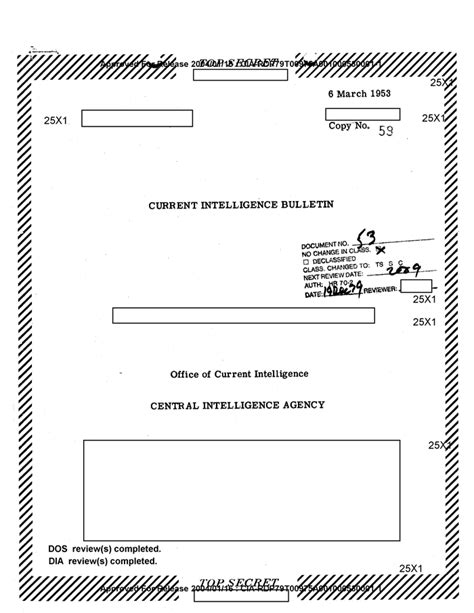 Central Intelligence Bulletin Documentcloud