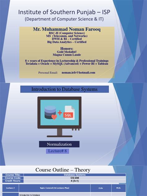 Ids Lecture 8 Complete Pdf Sql Relational Database
