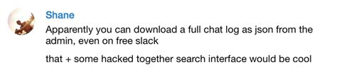 How To Export Your Slacks Entire Archive As Html Message Logs