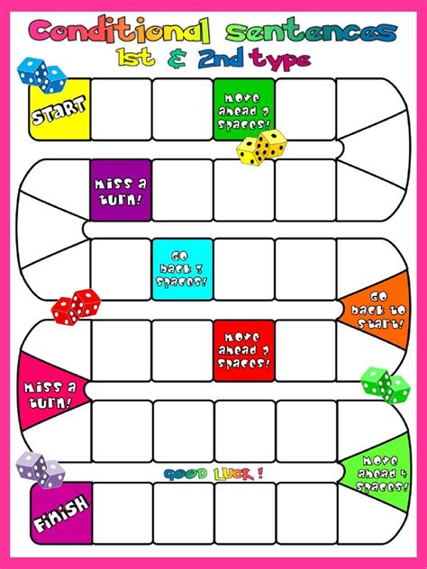 1st And 2nd Conditional Board Game Pdf