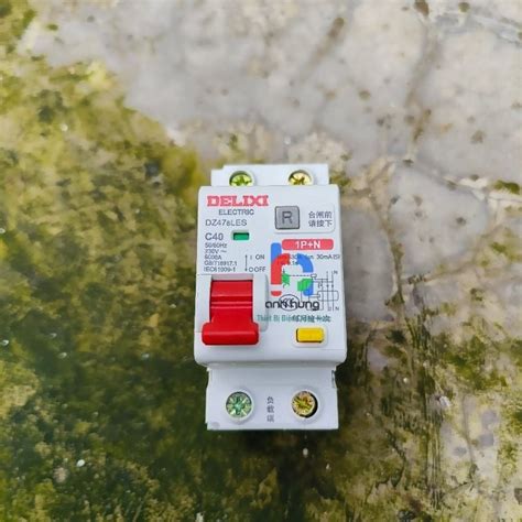 Cb Aptomat 40a Rcbo Delixi Chống Giật Chống Quá Tải Chống Chập Cháy
