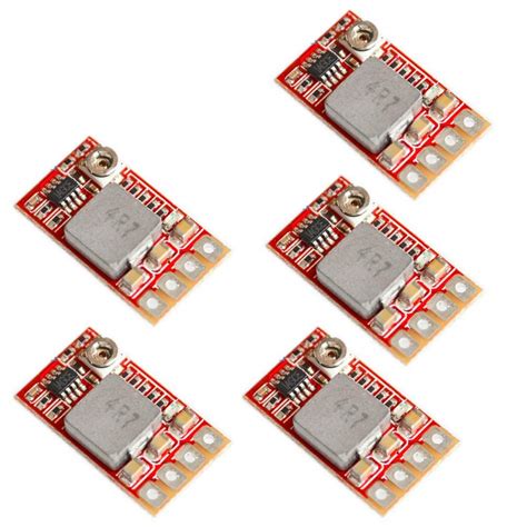 KOOBOOK Pcs Mini DC DC A Buck Step Down Converter Adjustable Power Module V V To V V
