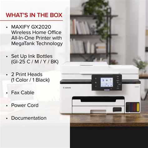 Canon Maxify Gx2020 Wireless Home And Office Indonesia Ubuy