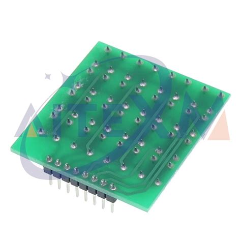 8 Pins 4x4 44 Matrix 16 Keys Button Keypad Keyboard Breadboard Module Mcu For Arduino Diy Kit