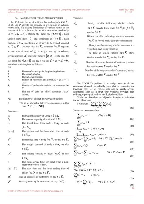 A Combined Method For Capacitated Periodic Vehicle Routing Problem With