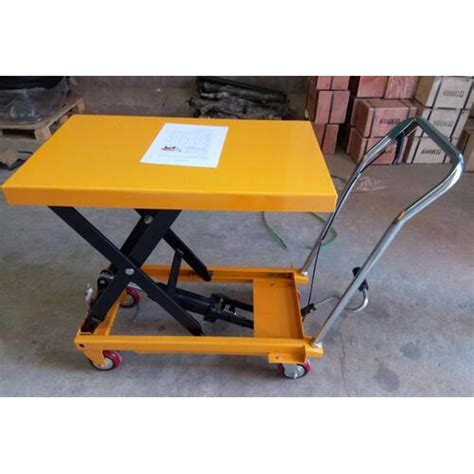 Hydraulic Die Loader Scissor Lift Table Attributes Easy To Operate