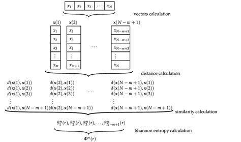 Diagram Of The Algorithm Of Approximate Entropy Appen Download
