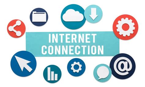 Internet Connection Online Technology Concept Stock Illustration