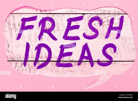 Writing Displaying Text Fresh Ideas Word Written On Thought Or