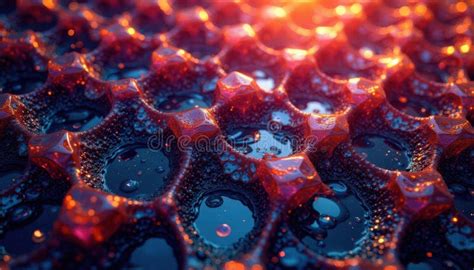 Intricate Tessellation Of Hexagons Triangles Tessellation Symmetry