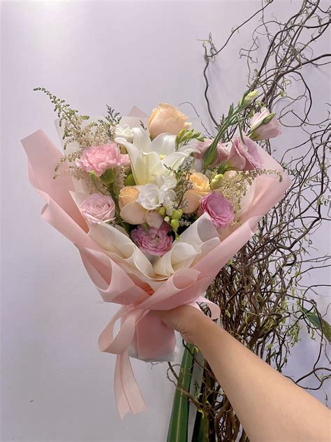 Hydrangea With Roses Birthday Flowers Bouquet Luxury 52 Off