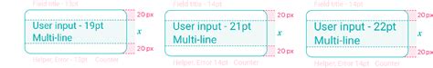 Text Field GoodBarber S Design System