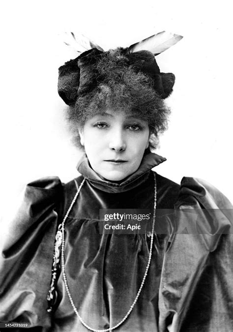 Sarah Bernhardt French Actress 1894 News Photo Getty Images