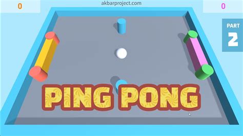 Bikin Game Ping Pong 3d Part 2 Unity Youtube
