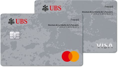 Cartes De Crédit Et Prépayées Dubs Ubs Suisse