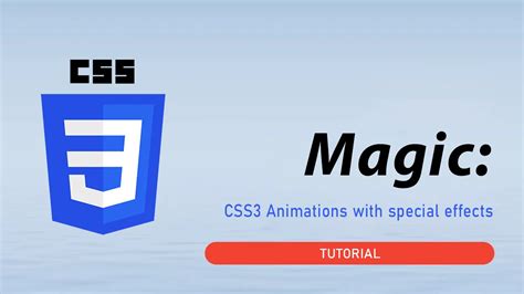 Magic Css3 Animations With Special Effects